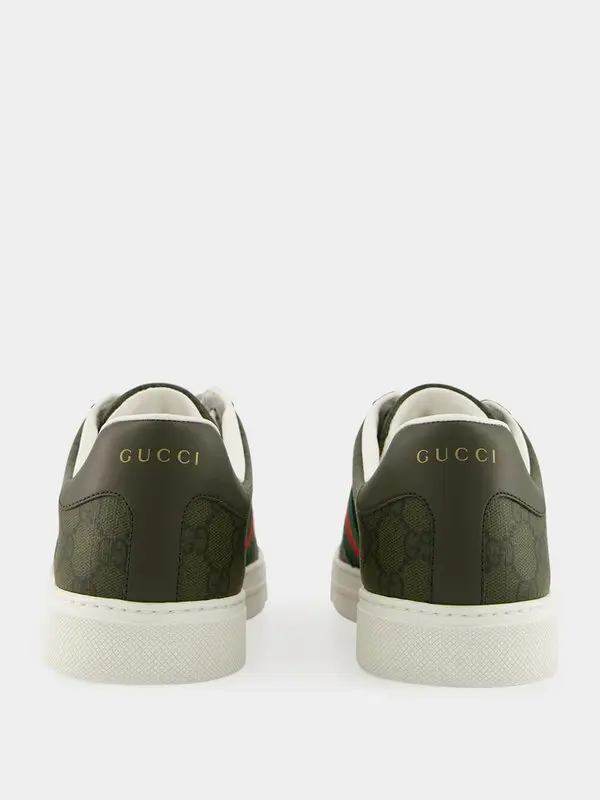 Gucci Gg Supreme Ace Sneakers - Multicolour