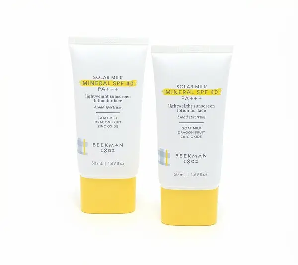 BEEKMAN 1802 Milk Mineral Sunscreen Spf 40 Duo - One-color