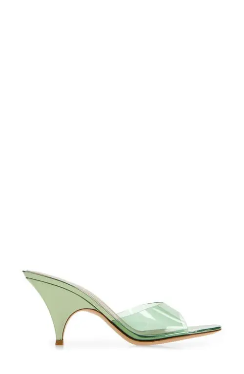 GIANVITO ROSSI Sofia 70 Mule - Aloe Aloe