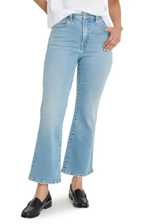 Good American Good Legs Crop Mini Bootcut Jeans - Indigo1225