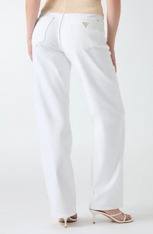 Guess High Waist Straight Leg Jeans