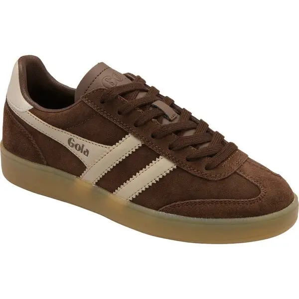 Gola Viper Sneaker - Dark Brown/bone/gold