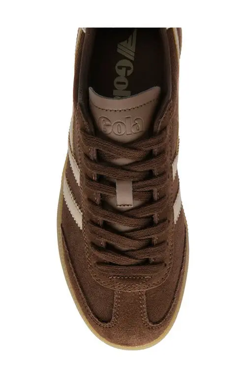 Gola Viper Sneaker - Dark Brown/bone/gold