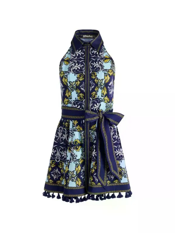 Alice + Olivia Lucy Mini Dress - Blue