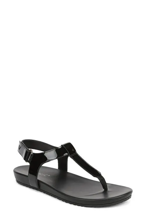 Vionic Palisades Sandal - Black Patent