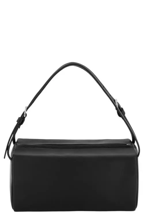 Vince Josie Leather Top Handle Bag - Black
