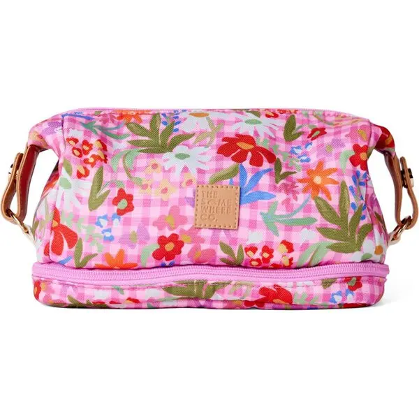 THE SOMEWHERE CO Cosmetic Bag - Flowerburst