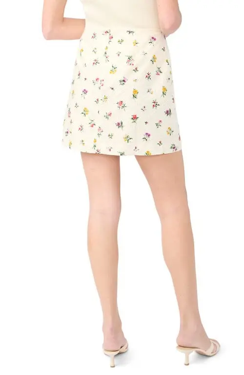 Ted Baker London Floral Cotton Miniskirt