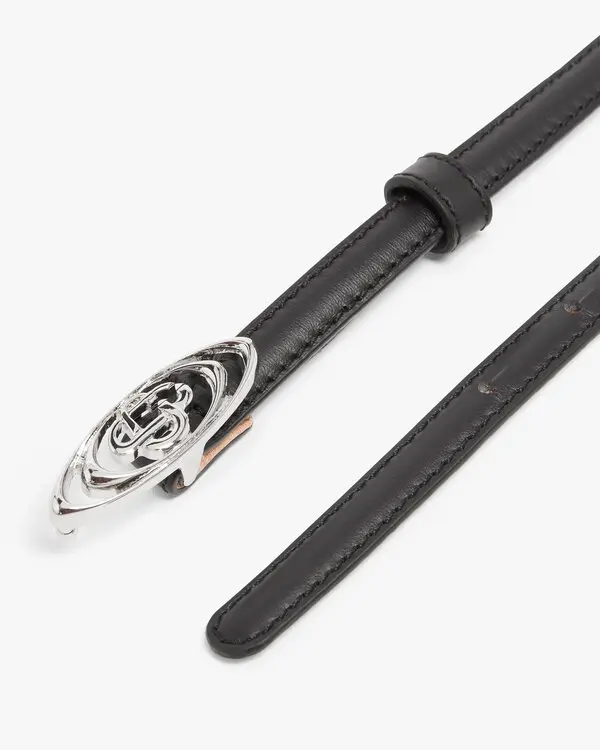 Casablanca Mini Warped Logo Belt