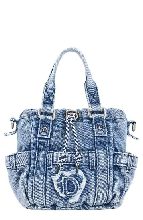Desigual Mini Denim Crossbody Bag