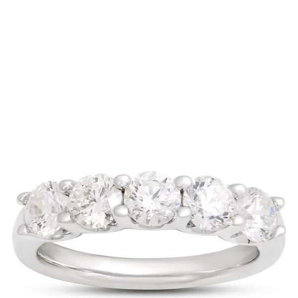 Benbridge Five Round Diamond Band, 14k White Gold - H-i