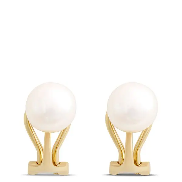 Benbridge Freshwater Pearl Stud Earrings - White