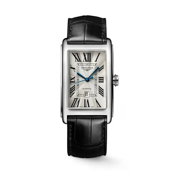 LONGINES Dolcevita Watch With Silver Dial, 47mm - Stainless Steel