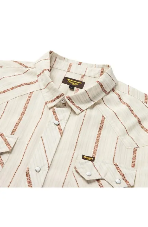 SEAGER CO Sawtooth Short Sleeve Snap-up Shirt