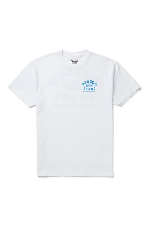SEAGER CO Saloon Cotton Graphic T-shirt
