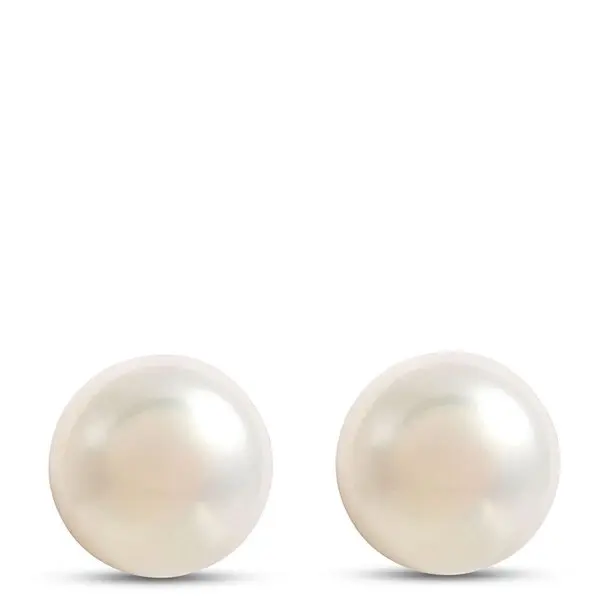 Benbridge Freshwater Pearl Stud Earrings - White
