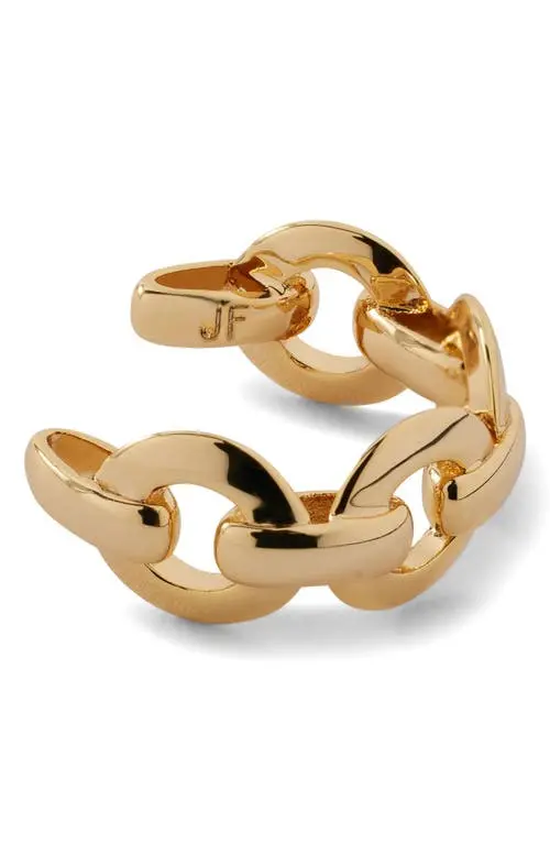 JENNIFER FISHER Link Ear Cuff - Yellow Gold
