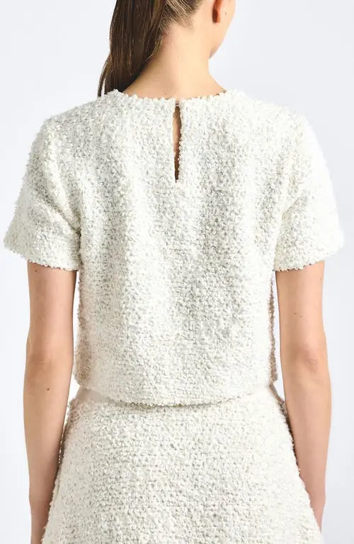 Derek Lam 10 Crosby Syrena Paillette Cropped Top