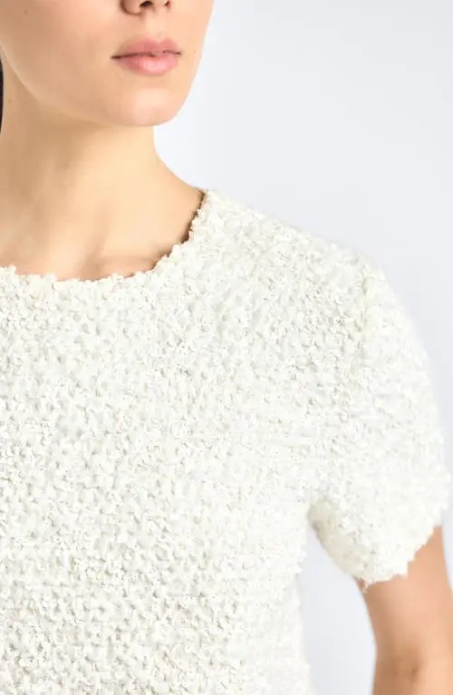 Derek Lam 10 Crosby Syrena Paillette Cropped Top
