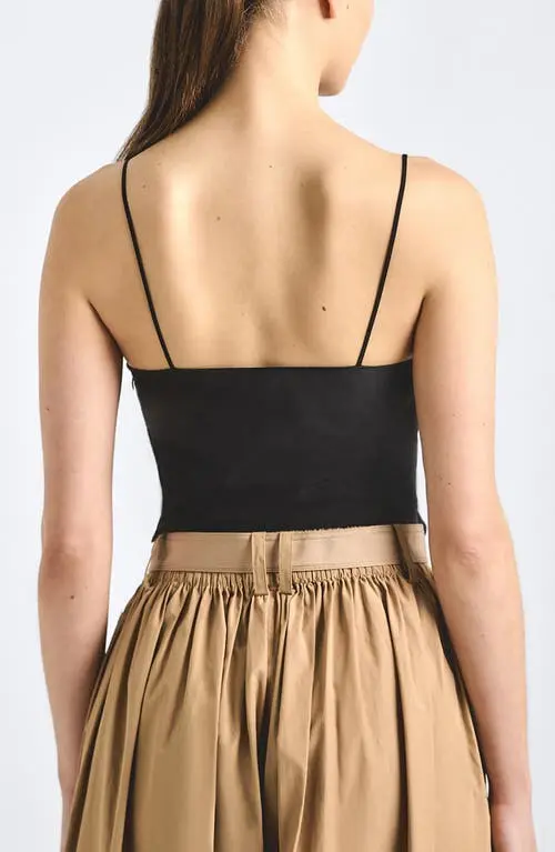 Derek Lam 10 Crosby Shira Tie Front Camisole