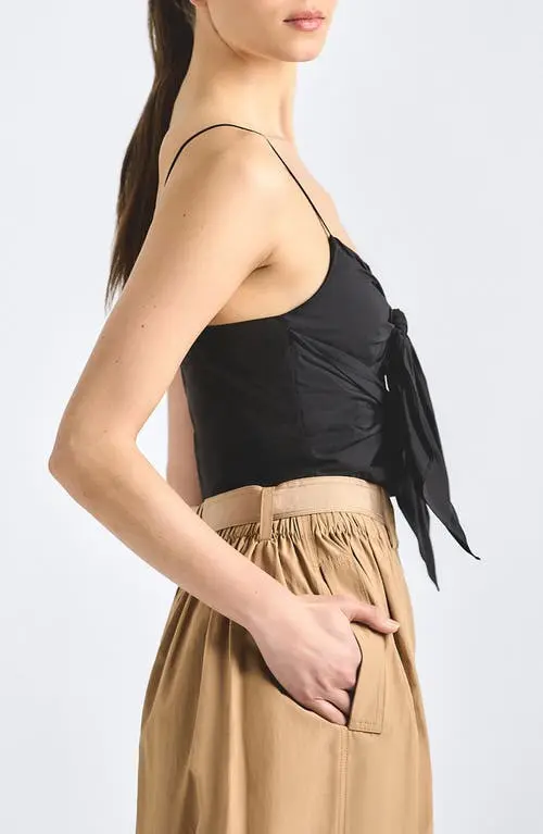 Derek Lam 10 Crosby Shira Tie Front Camisole