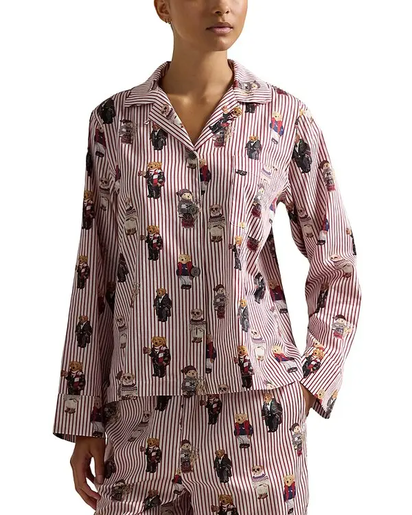Polo Ralph Lauren Madison Printed Pajama Set - Winter Bear