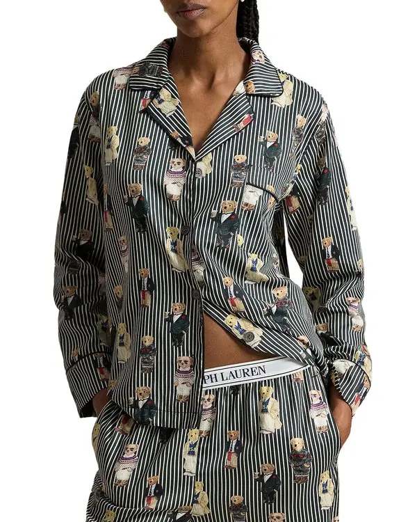 Polo Ralph Lauren Madison Printed Pajama Set - Winter Bear