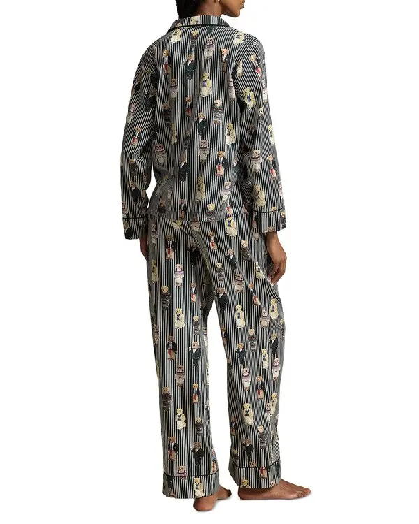 Polo Ralph Lauren Madison Printed Pajama Set - Winter Bear