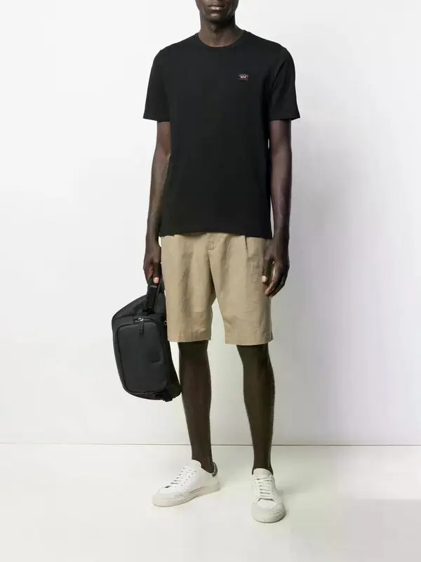 Paul & Shark Logo-patch Cotton T-shirt