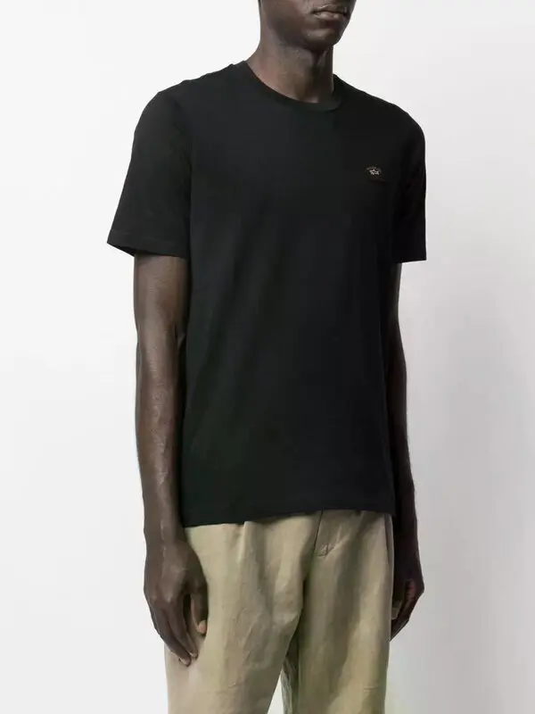 Paul & Shark Logo-patch Cotton T-shirt