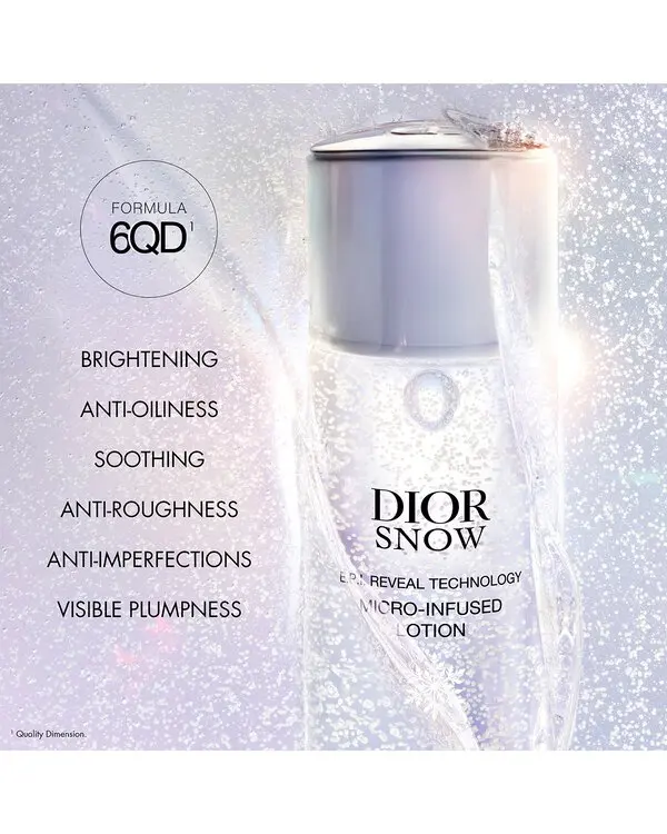 Dior Snow Micro Infused Lotion For Face & Neck 6 Oz - No Color