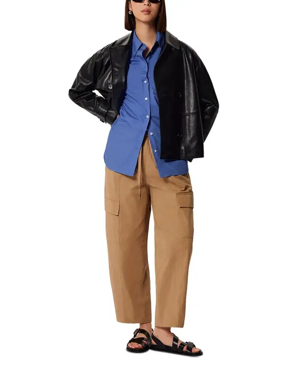 Whistles Oversized Cotton Poplin Shirt