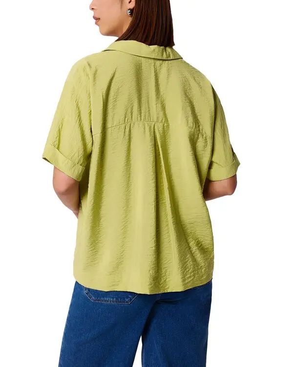 Whistles Sasha Relaxed Shirt - Pale Green