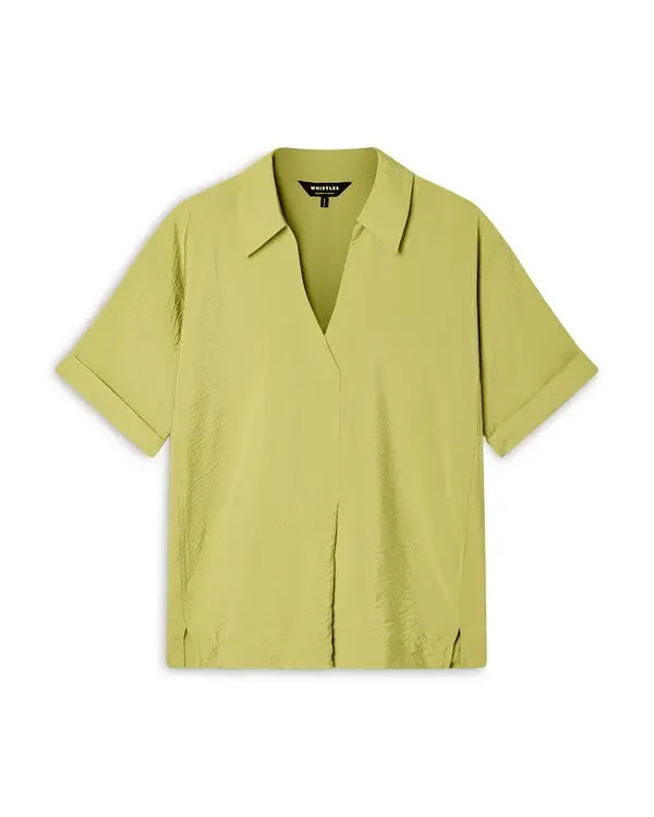Whistles Sasha Relaxed Shirt - Pale Green