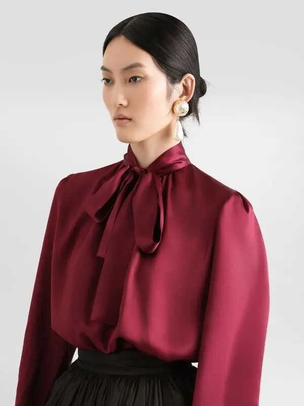 Dolce & Gabbana Teardrop Earrings With Dg Logo