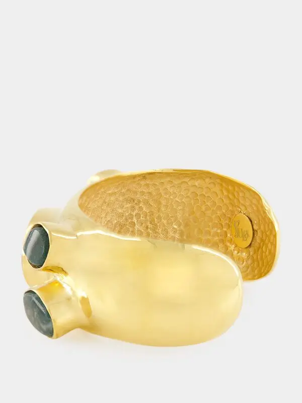 PAULA Mazus Stone Embellished Cuff