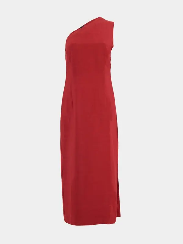HAIGHT. Maria Asymmetric Linen Dress