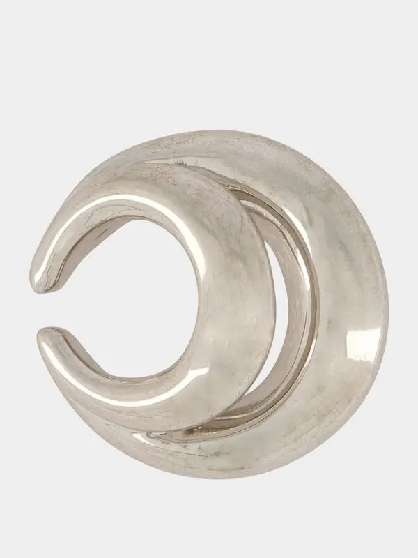 PANCONESI Blow Up Ear Cuff - Silver