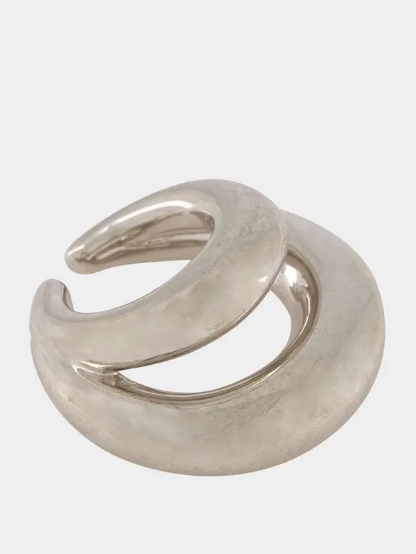 PANCONESI Blow Up Ear Cuff - Silver