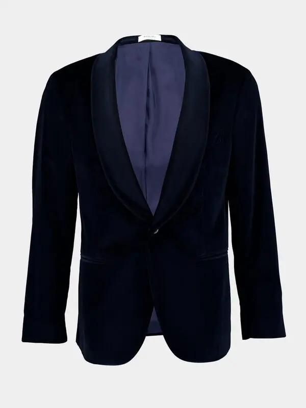 Boglioli Classic Fit Cotton Jacket - Blue