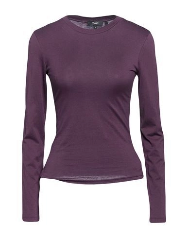 Theory T-shirt In Pima Cotton - Purple