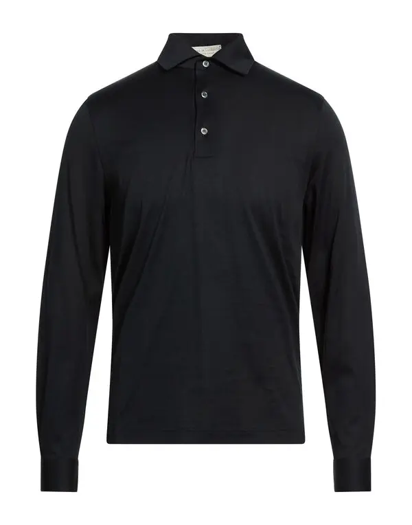 FILIPPO DE LAURENTIIS Polo Shirt Size Cotton - Black