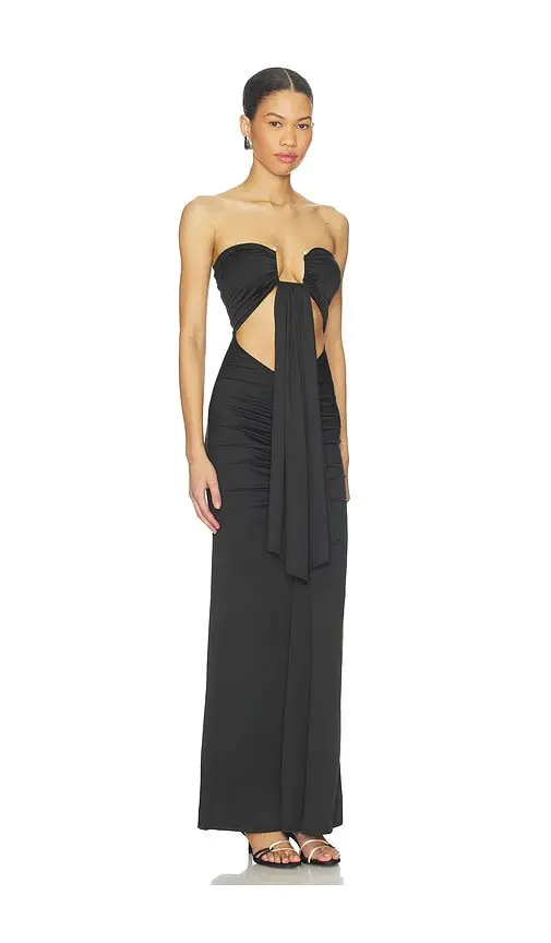 Superdown Rosy Maxi Dress - Black