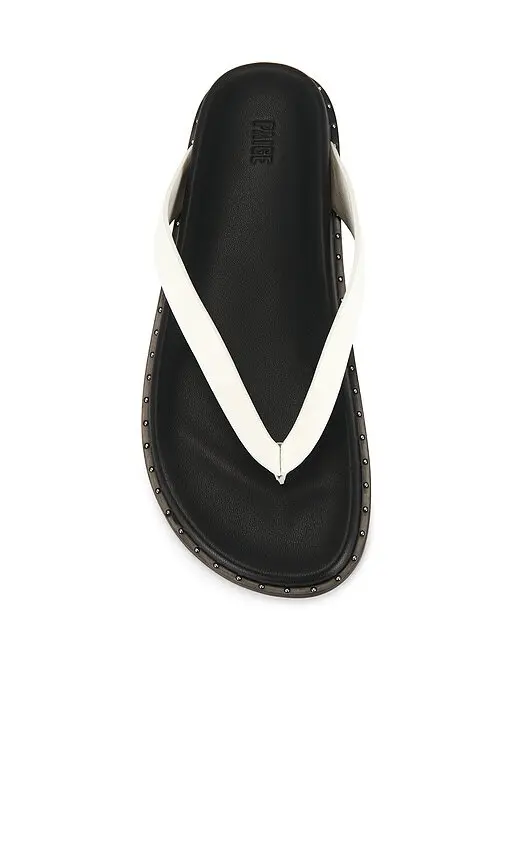Paige Zadie Sandal - Cream