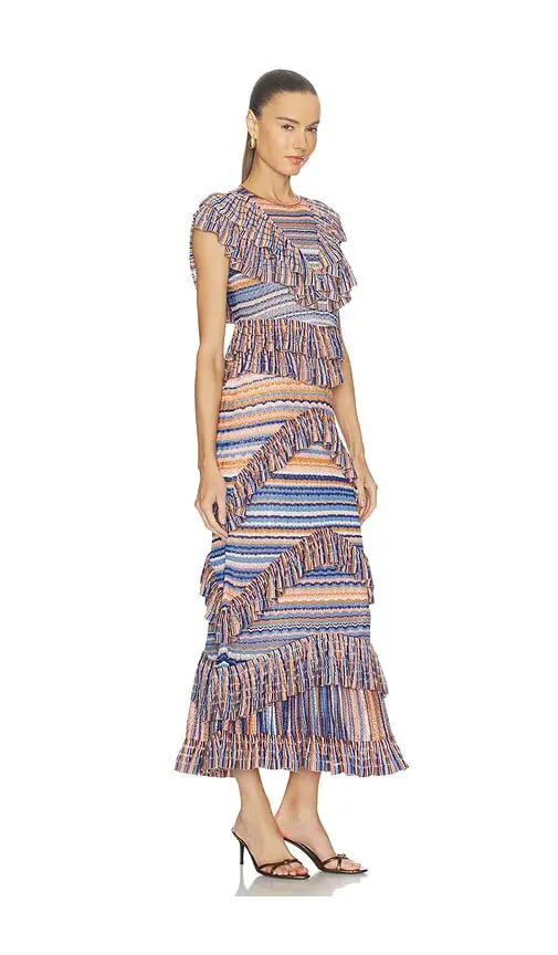 Ulla Johnson Raina Ruffle Knit Dress