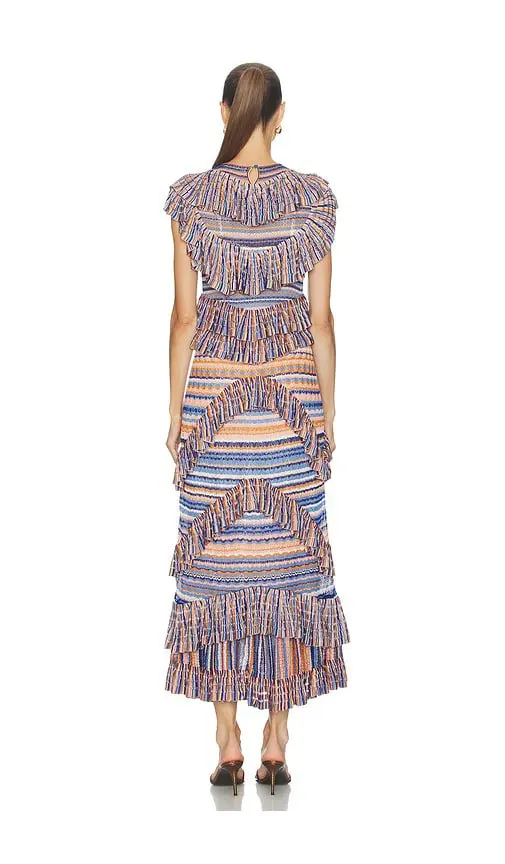 Ulla Johnson Raina Ruffle Knit Dress
