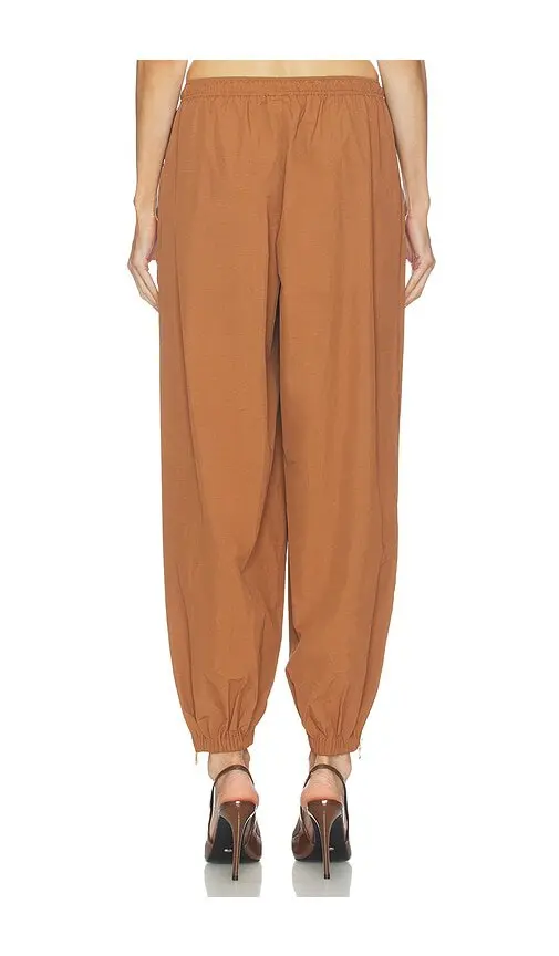 L'Agence Mariko Zipper Jogger - Fawn