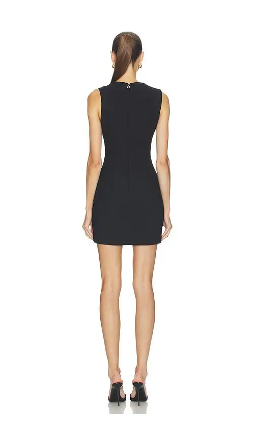 ROTATE BY BIRGER CHRISTENSEN Floral Applique Mini Dress