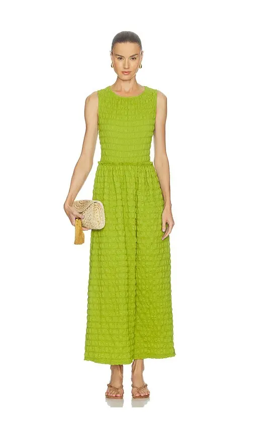 Proenza Schouler White Label Zoira Maxi Dress - Pea