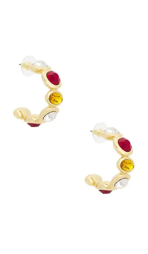 PETIT MOMENTS Sevilla Hoop Earrings - Autumn